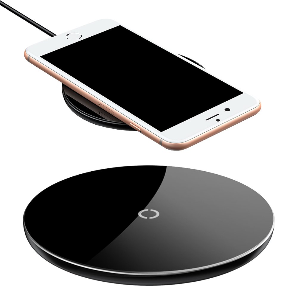 Baseus Simple Stylish Wireless Charger Qi 2A 1.67A 10W (CCALL-JK01) - Black