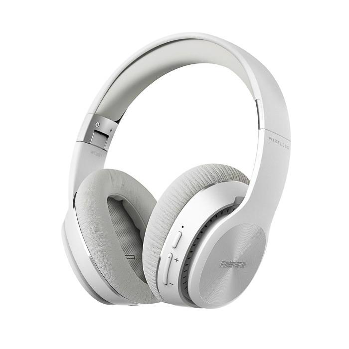 Edifier W820BT Wireless On-Ear Headphones - White