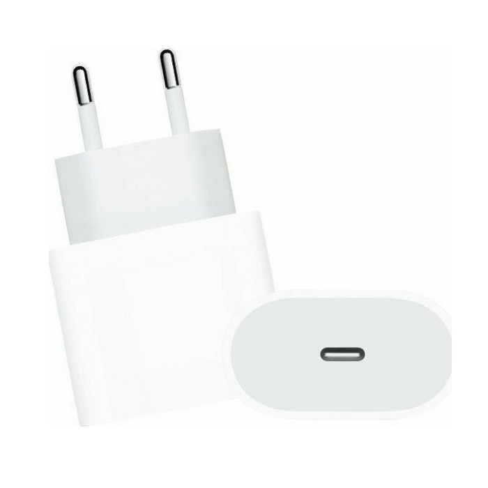 Original Apple Wall Charger MHJE3ZM/A Usb-C 20W - White