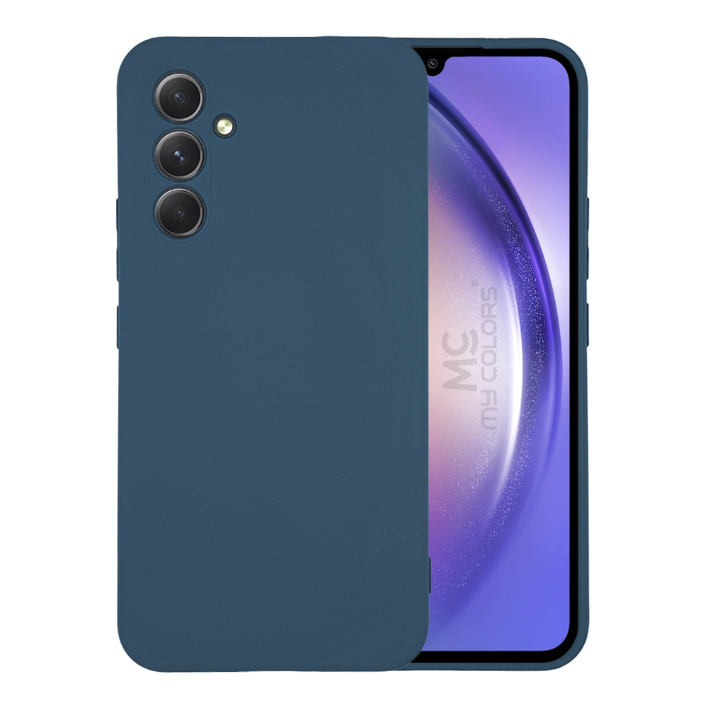 Θήκη My Colors Samsung Galaxy A54 5G Liquid Silicone - Blue