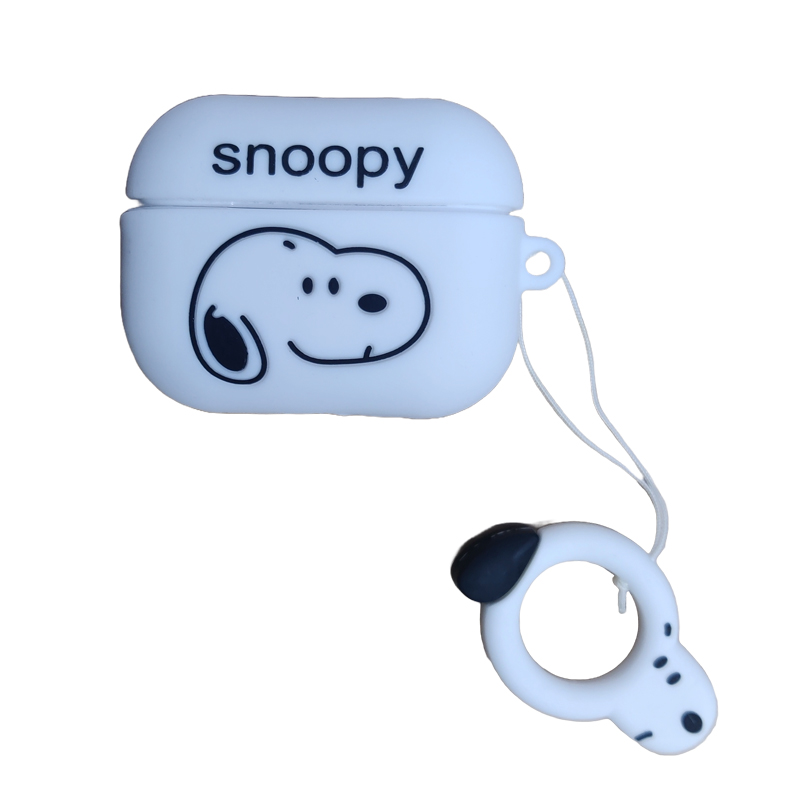 Lykl Silicone Airpods Pro Case - Snoopy White